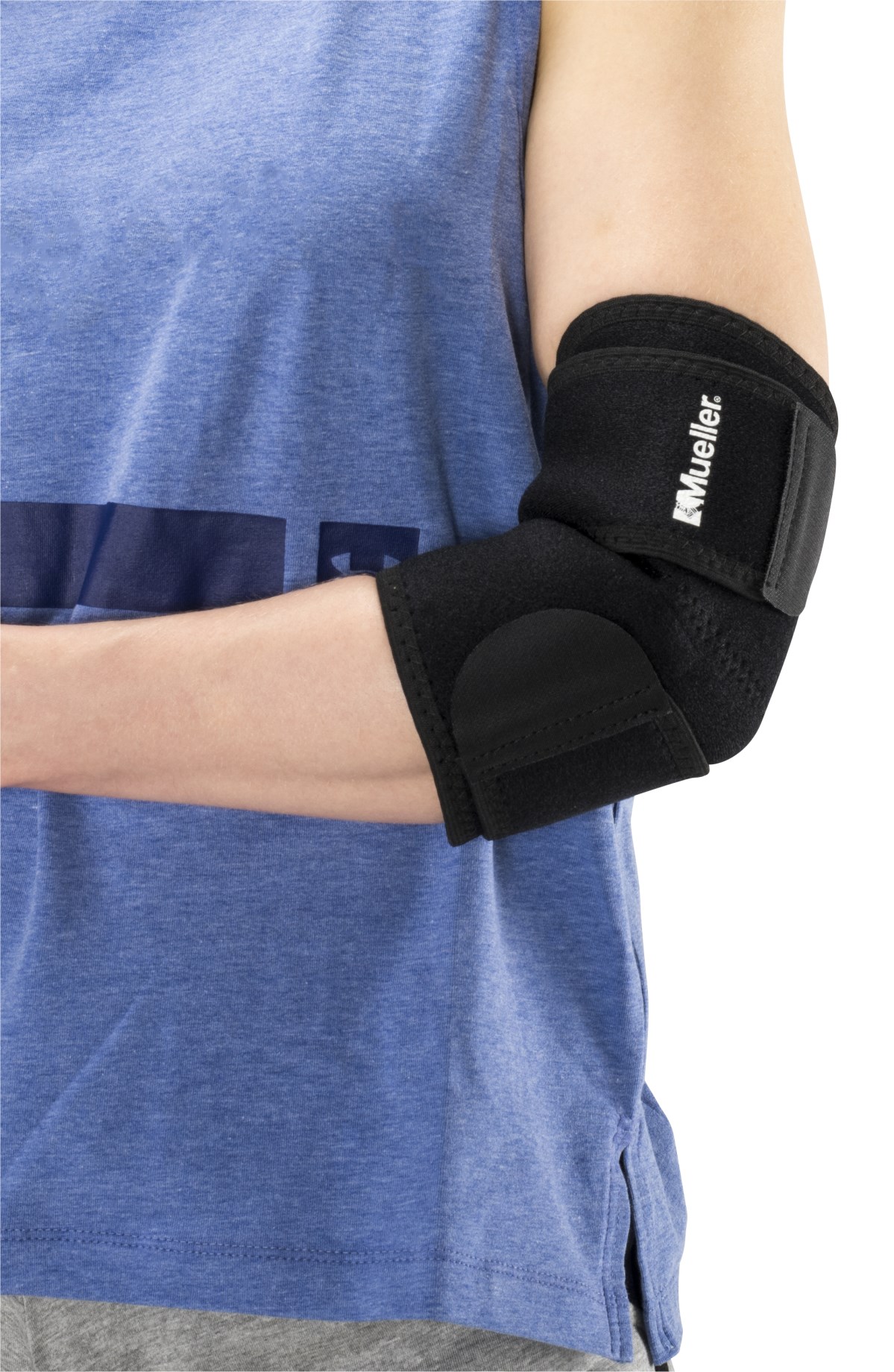Køb Mueller Adjustable Elbow Support hos Core Nutrition