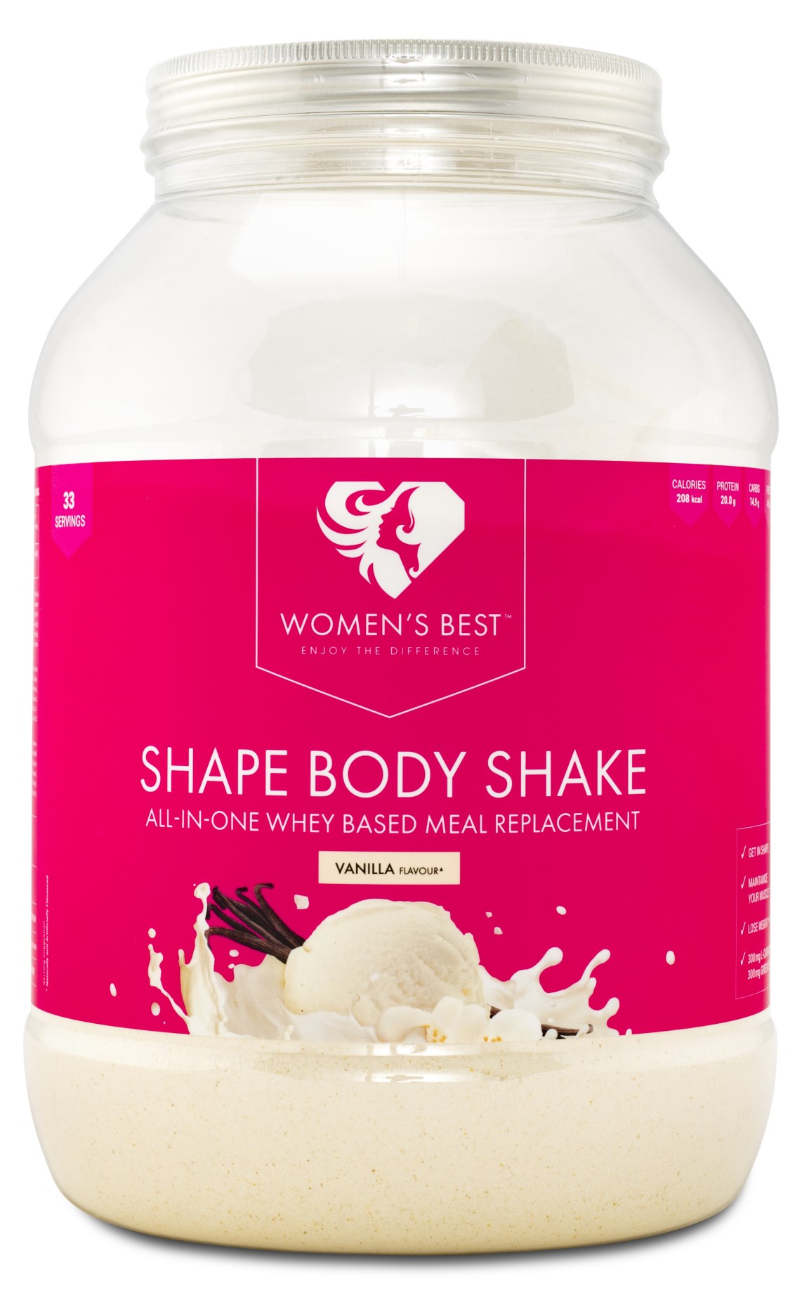 Køb Womens Best Shape Body Shake hos Core Nutrition